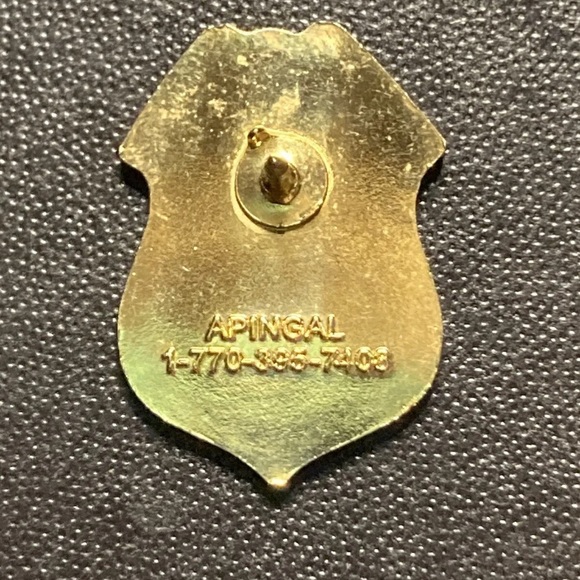 Accessories | Vintage Metro Police State Of Ga Investigator Fugitive ...